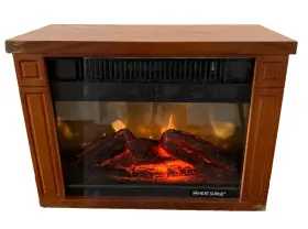 HEAT SURGE 30000487 Mini Movable Heater Electric Fireplace